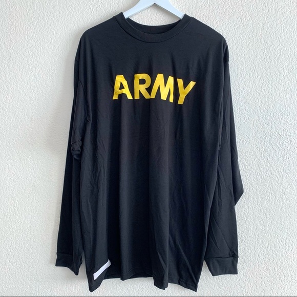 U.S. Army | Shirts | Us Army Physical Fitness Long Sleeve Tshirt | Poshmark